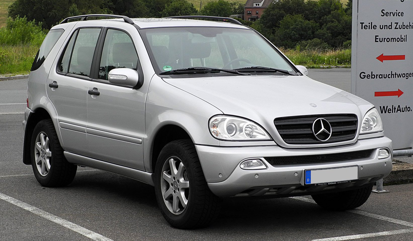 Mercedes-Benz M-class (W163, facelift 2001) AMG ML 55 V8 (347 Hp ...
